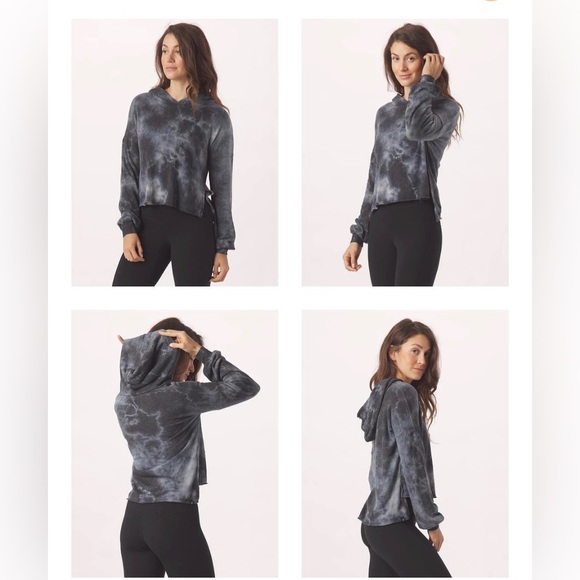 Glyder | Sweaters | 4 Nwt Glyder Cosmic Hoodie Black Tie Dye | Poshmark